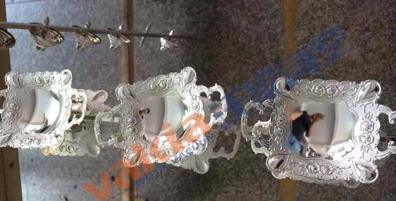 High Reflective Zinc Alloy Silver Ion Plating Machine For Home Appliance