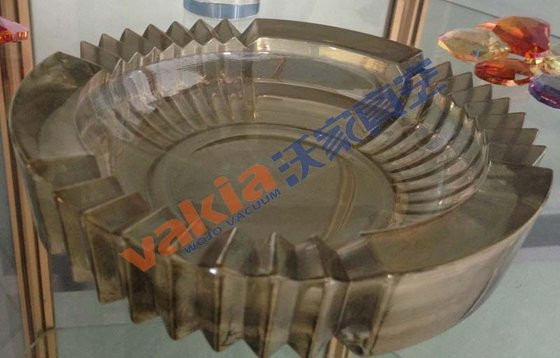 Crystal Cups PVD Coating Equipment Glass Ashtrays Gold Arc Plating Machine