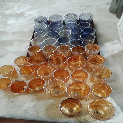 Pvd Vacuum Coating Machine Ion Plating Technology On Glassware Coating