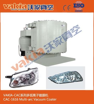 Headlights Vacuum Metalizing Machine , Vacuum Coating Machine For Taillights