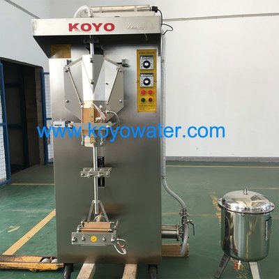 koyo machine for small water juice sachet making