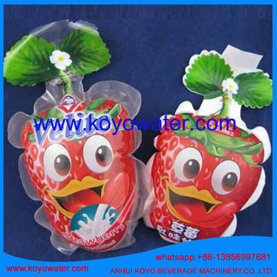ice pop bag juice/milk/water/honey/yogurt tube production line