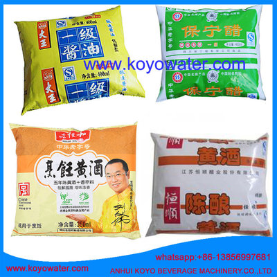 KOYO automatic liquid soysauce/vinegar/yellow rice wine packaging machine