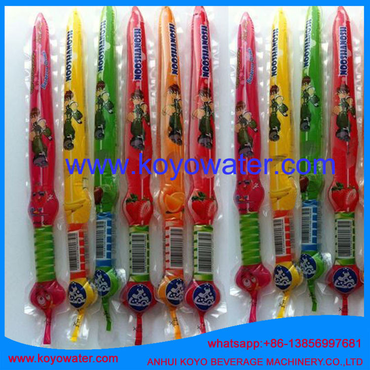 hot sale KY-8A shape bag ice candy filling sealing machine/ice lolly plastic tube packing machine