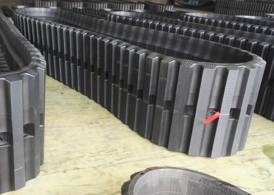 Dumper Rubber Track for Hitachi CG100,800mm width,Good Quality