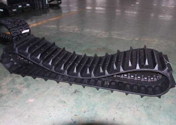 Zoomlion Harvester Rubber Track (600X90ZLX53),600mm width and 53links