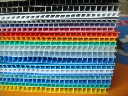 Polypropylene corflute plastic hollow board/PP HOLLOW BOARD