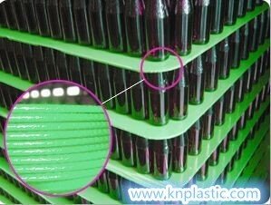 Waterproof/resuable pp foldable fresh ginger/okra packaging box