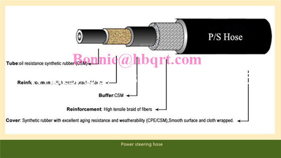 oem manufacturer sae j188 3/8 inch power steering high pressure hose
