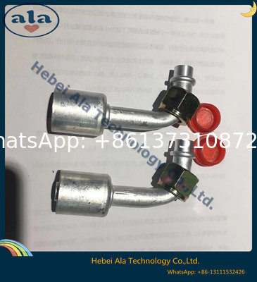 cnc machining auto air conditioning hose fitting