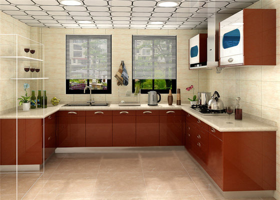 Coffee Star Prefab Quartz Countertops / Quartz Stone Surface Tiles for Kitchen Tops