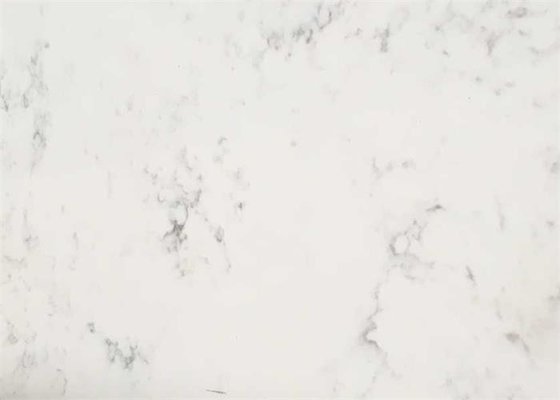 20mm Thickness Carrera Engineered Quarz Stone Slabs For Commercial Projects