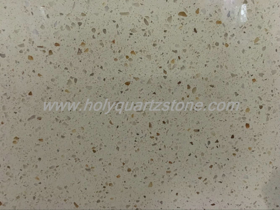 Heat Proof NSF Quartz Kitchen Top Engineer Stone 20mm / 30mm Thick / Commercial Projects