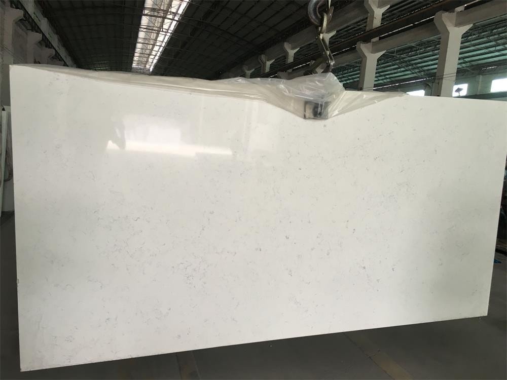 White Marble Vein Quartz Solid Surfac Vanity Tops Quartz Stunning Natural Vein