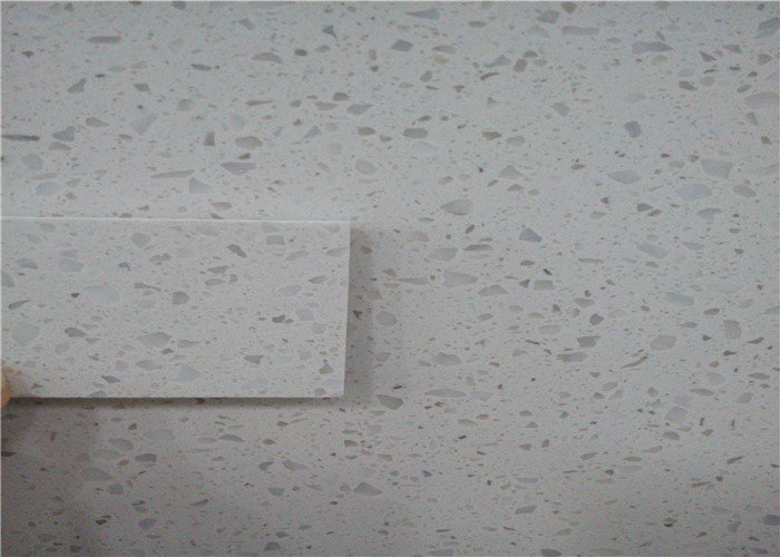 Engineered Quartz Stone Surface Custom Countertops Quartz Wall Panels / Dining Table Tops