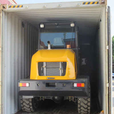 Hydraulic small wheel loader with quick hitch front end loader cheap price