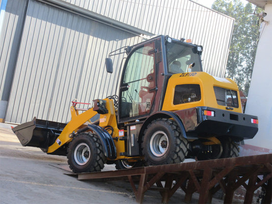 Hydraulic small wheel loader with quick hitch front end loader cheap price