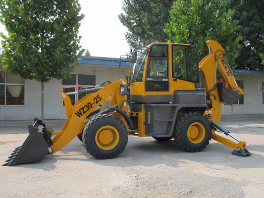 4wd tractor backhoe loader baggerlader backhoe excavator from chinese manufacturer