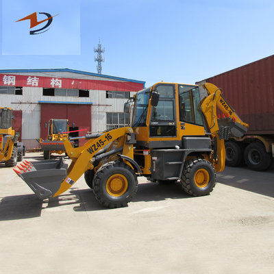 Compact backhoe loader and excavator customized hydraulic loader backhoe
