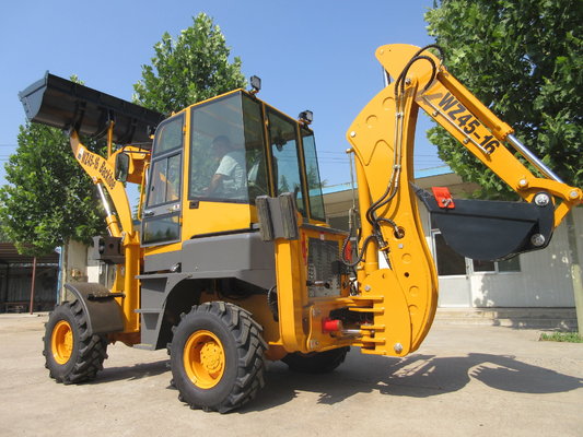 Digger backhoe digging machine with backhoe attachments import earthmoving machinery