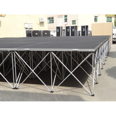 New design  portable stage for concert portable stages mobile stages with skirts and stairs