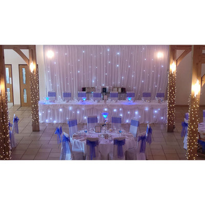 3x3m led light starry sky lighting wedding backdrop led starcloth components