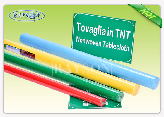 50gsm Creditable Partner 100% Biodegradable Non Woven Tablecloth For Dining
