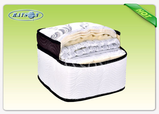 Breathable Polypropylene Spunbond Non Woven Fabric , Pocket Spring Cloth