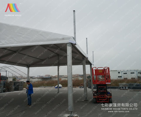 10m Width A shape Tent House Used for Advertising Bracket supplier