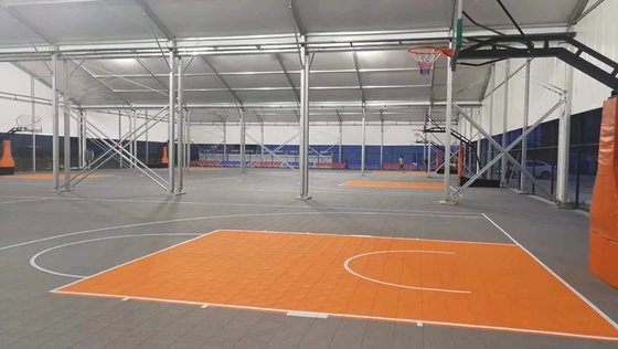 Customized Basketball Sport Tent with Windows and Long Life Span of 10-20 Years supplier