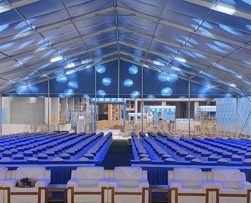 Sport Meeting Event tent with A Shape Roof and UV Protection supplier