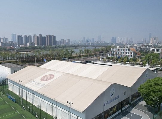 Customized Sport Tent with PVC Roof Material and 3 Windows supplier