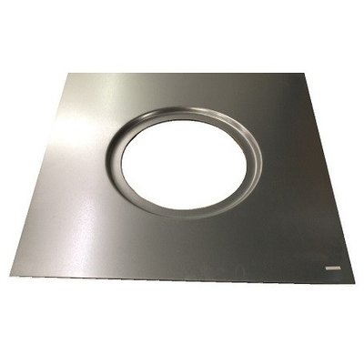Large Sump Cast Iron Roof Drain with No-Hub Outlet