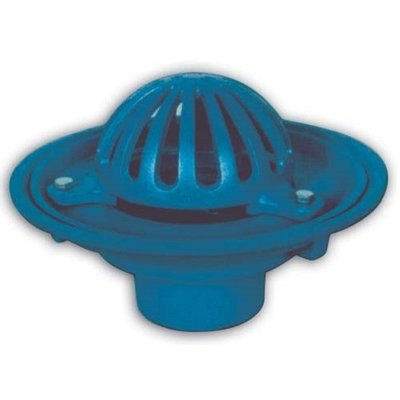 Ductile Iron full-flow flat grates for car park and balcony