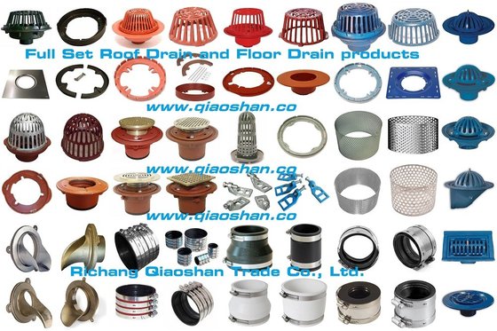 Ductile Iron full-flow flat grates for car park and balcony