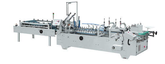 Box pasting machine box gluer folder