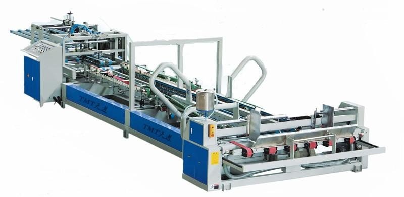 Carton box packing machine folding gluer/automatic folder glue corrugated box making machine