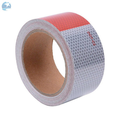 2&quot; x30' DOT-C2 Reflective Conspicuity Tape 6&quot;Red/6&quot; White with Single Package