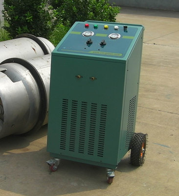 Oil Less Refrigerant Recovery Unit , Screw Units Maintenance Gas Recovery Unit
