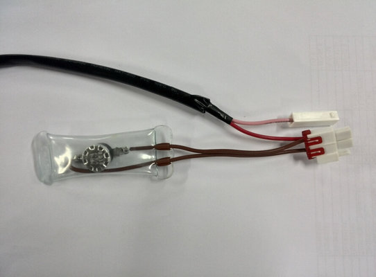 Plastic sealing bimetal temperature switch 250V 7.5A operating temp. 35~78°C
