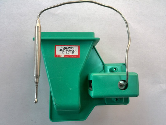 High performance refrigerator damper without electricity