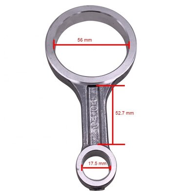 Abkühlungskompressor stellt im Porzellan her, das Rod Size Aluminum Casting für Fördermaschinenteile Pleuelstange 6DA 6D67 anschließt