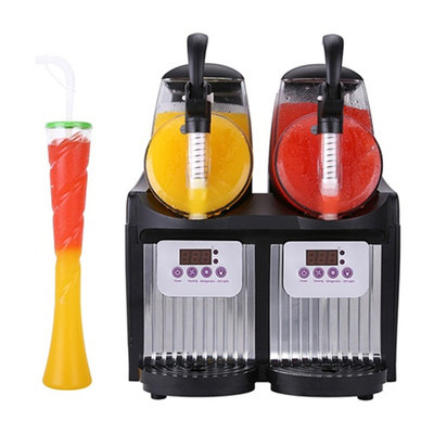 China Commercial Slush Machine 2.5L Double-Bowl Slush Frozen Drink Machine WT/8613824555378 supplier