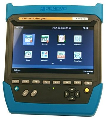 Ponovo PNS630 Hand-held IEC61850 Network Analyzer for digital substation