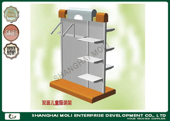 cheap Customized multifunction clothing racks for retail stores display shelf
