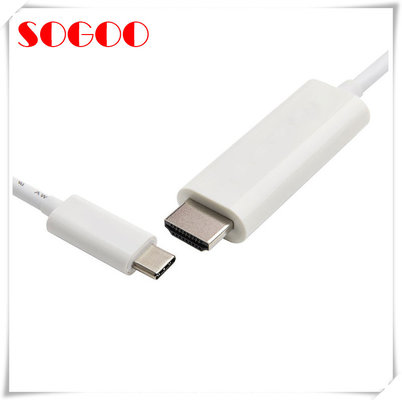 HDMI Application USB C To Hdmi Cable 4k Customized Length HDCP Compliant