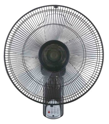 China Strong Qiind Digital Wall Mountable Fan 40cm With Remote Control 3 Speed supplier