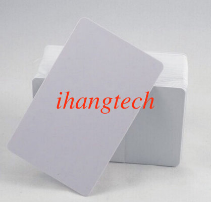 Printable blank plastic pvc white card with fudan compatible 1K chip supplier