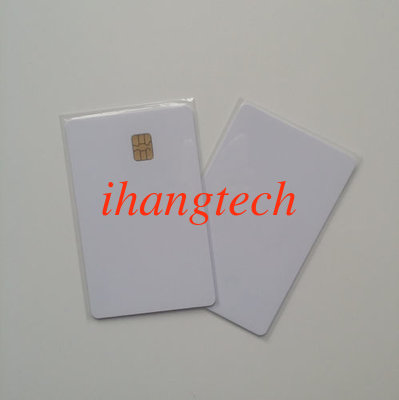 Contact IC card/SLE 4442 chip smart card for Hotel key card of Room management supplier