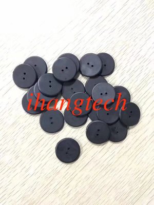 washable UHF Button Laundry tags  waterproof/high - temperature endurable with diameter 25.5mm，thickness2.7mm supplier